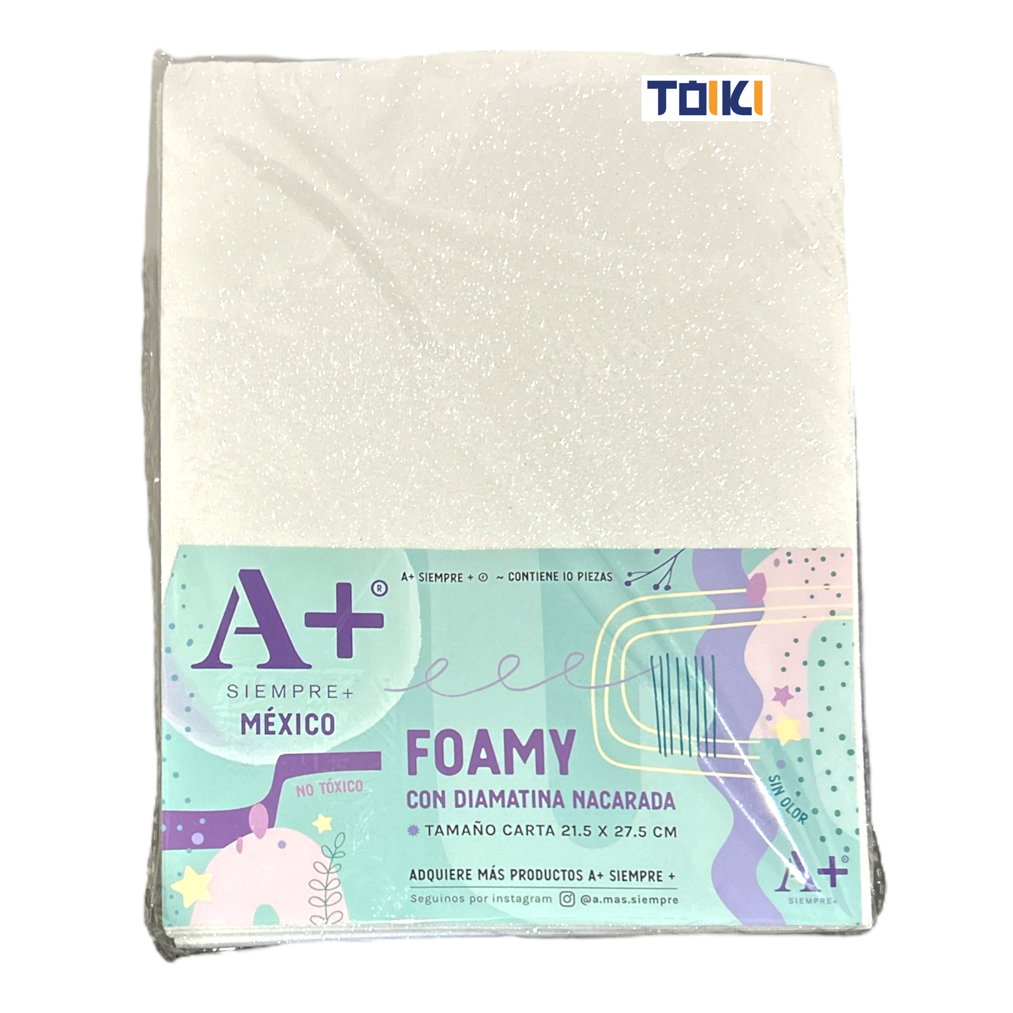 FOMI DIAMANTADO BLANCO A+ - 10pz – Toiki